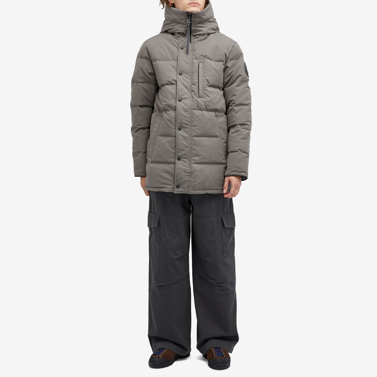 Canada Goose Men's Carson Parka Jacket in Coastal Grey Canada Goose