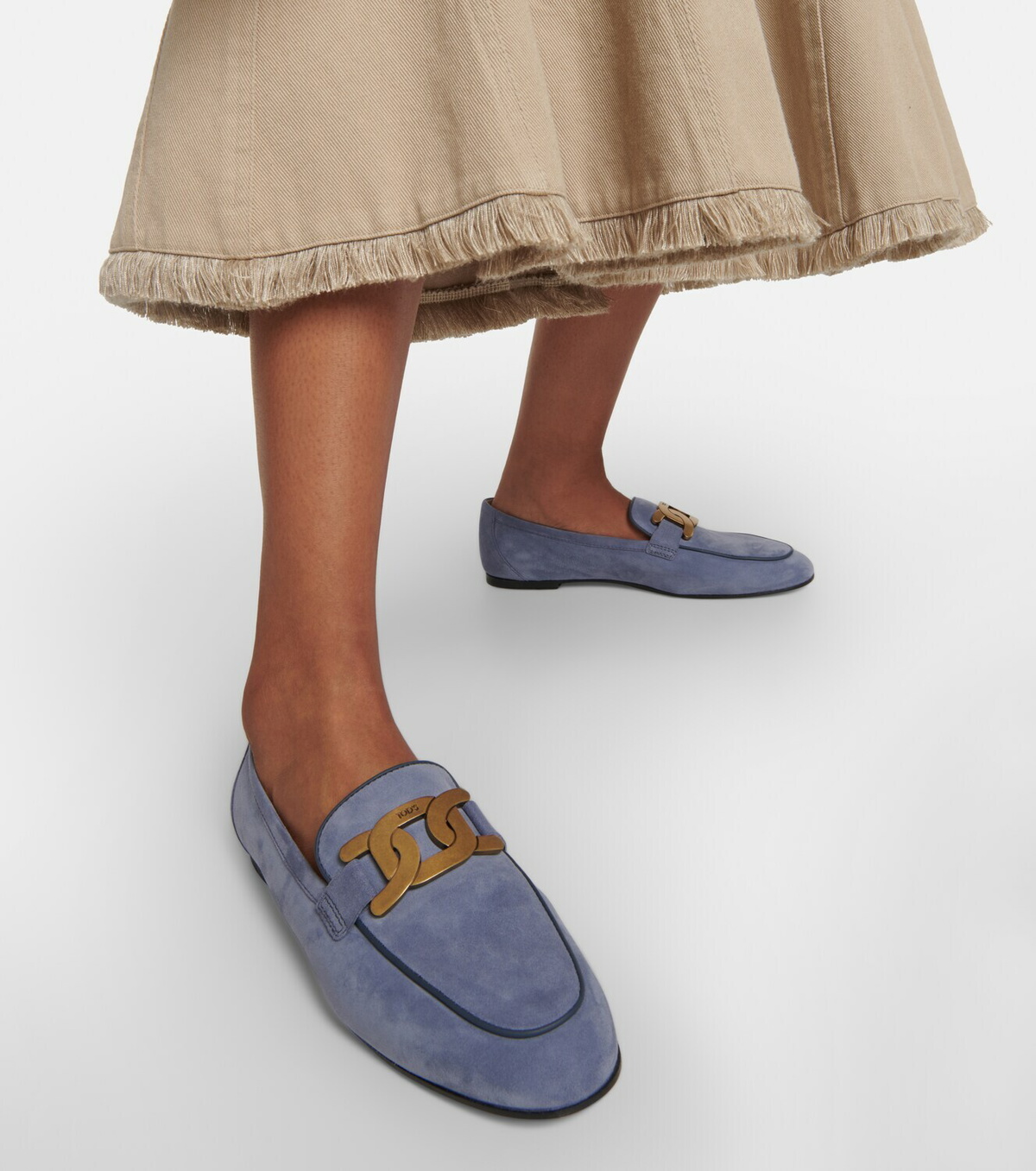 Tod's Kate suede loafers Tod's