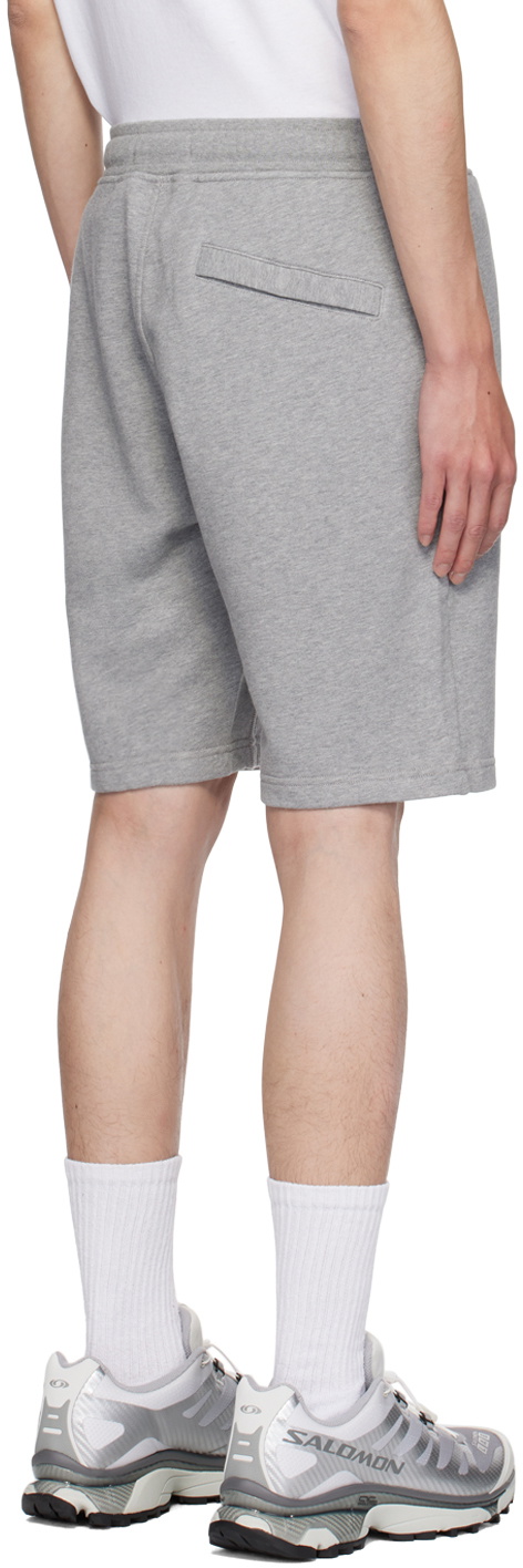 Stone Island Gray Drawstring Shorts Stone Island
