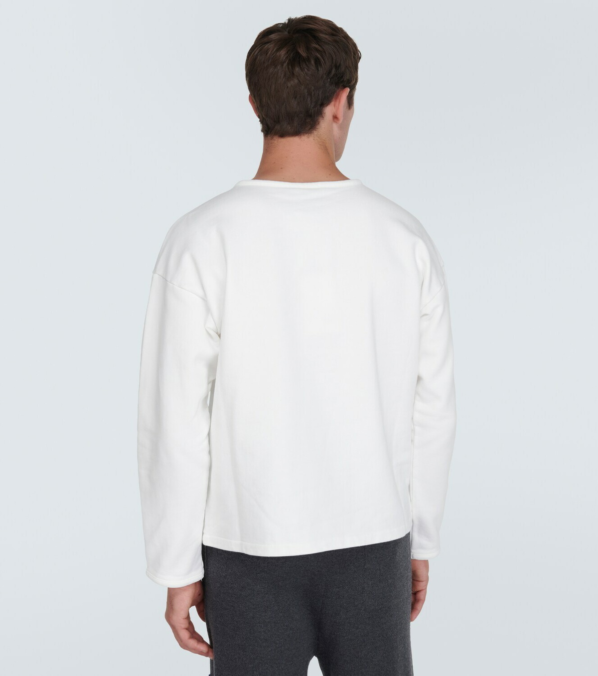 Bode Daisy Never Tell cotton Henley shirt Bode