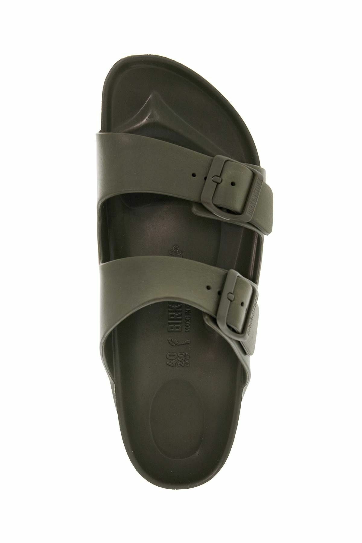BIRKENSTOCK arizona eva slides narrow fit Khaki Birkenstock