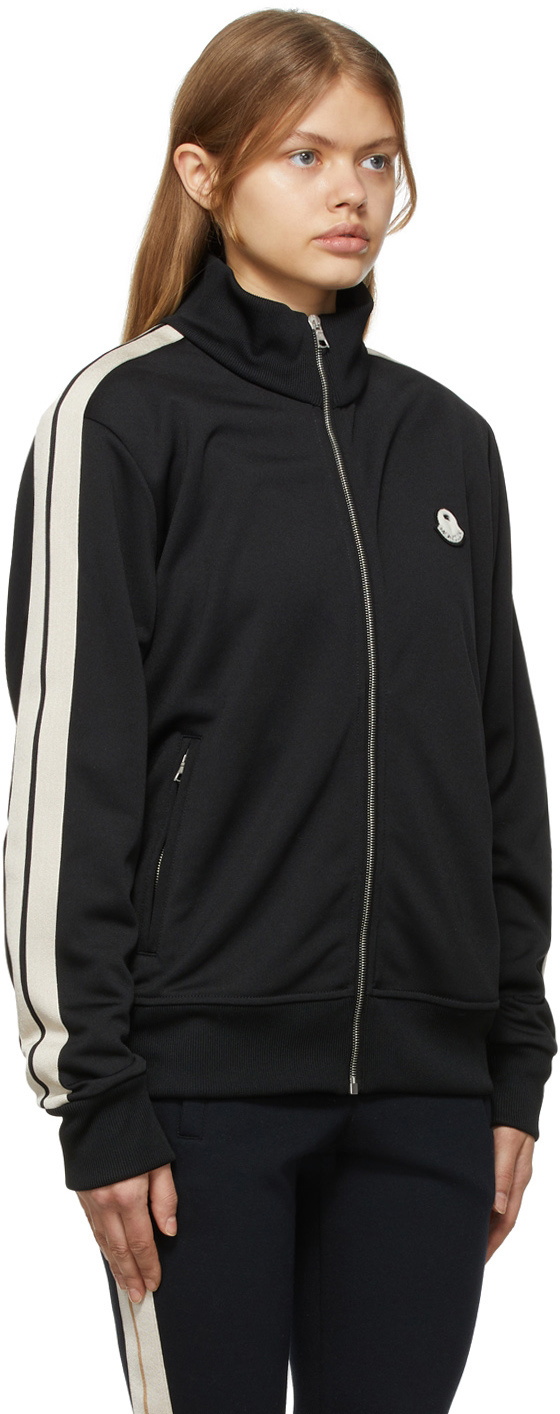 Moncler Genius 8 Moncler Palm Angels Black Logo Zip-Up Moncler Genius