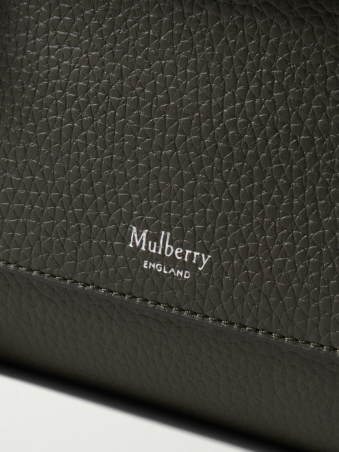 Mulberry - Chiltern Full-Grain Leather Messenger Bag Mulberry