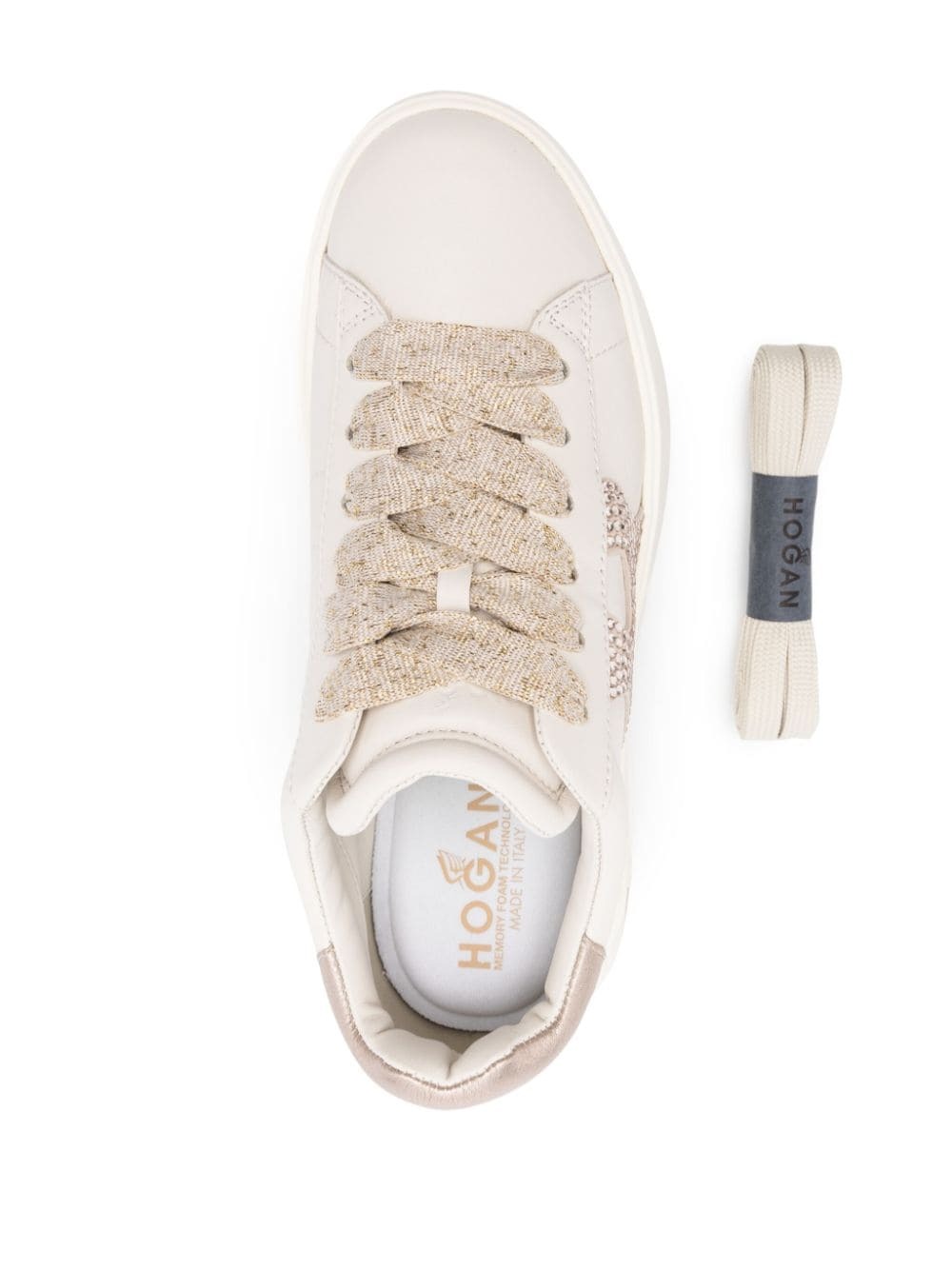 HOGAN - Rebel Leather Sneakers Hogan