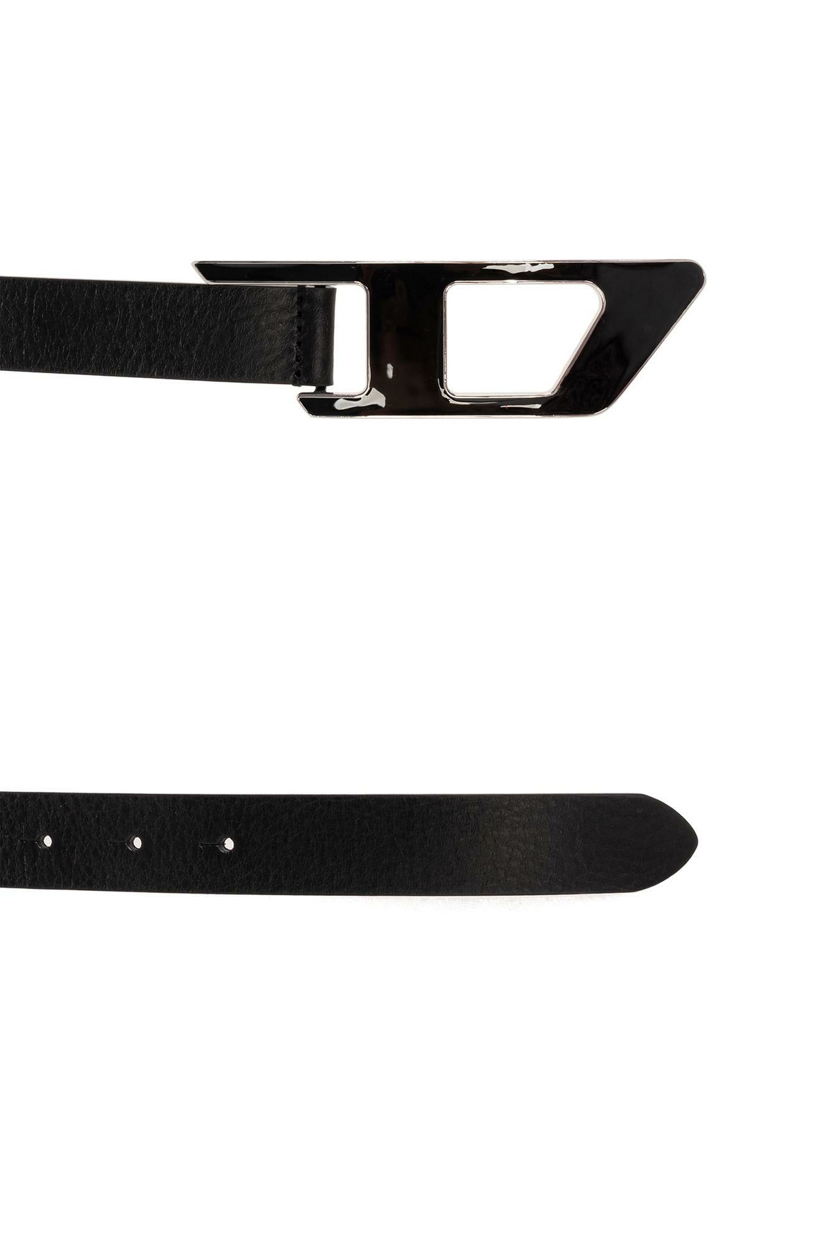 Diesel d Logo B-dlogo Ii Leather Belt Diesel
