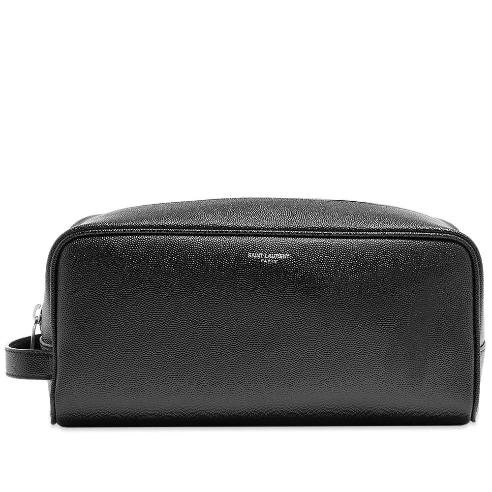 Saint Laurent Logo Toiletries Bag Saint Laurent