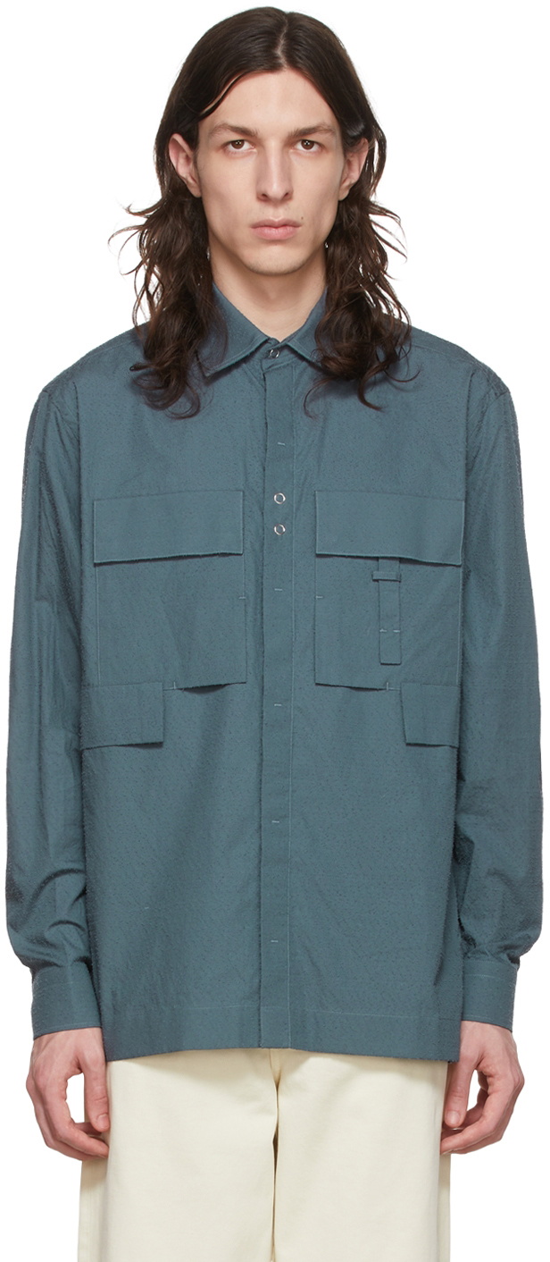 Craig Green Grey Cotton Shirt Craig Green