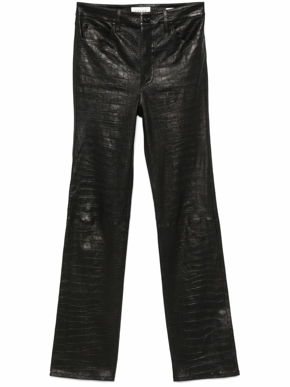 FRAME Skinny Leather Trousers Frame Denim