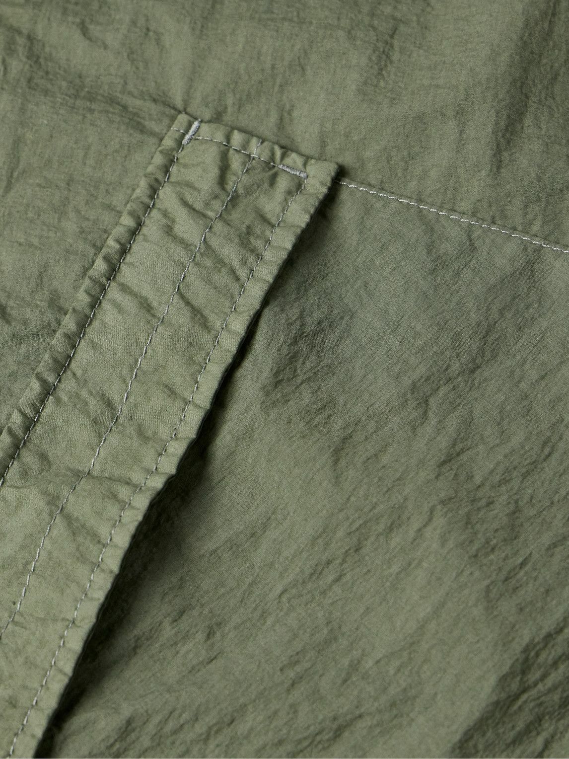 C.P. Company - Logo-Appliquéd Taylon L Overshirt - Green C.P. Company