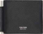 TOM FORD Black T Line Money Clip Wallet TOM FORD