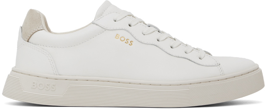 BOSS White Logo Sneakers BOSS