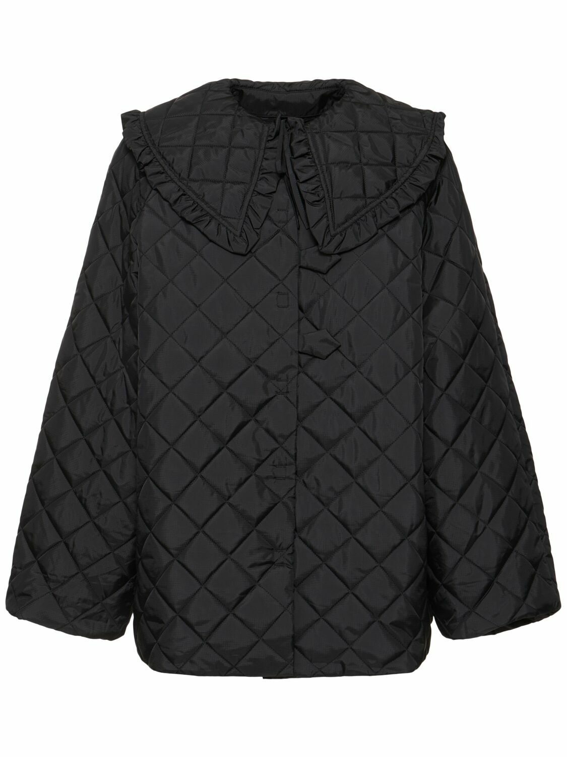 GANNI Quilted Ripstop Jacket GANNI