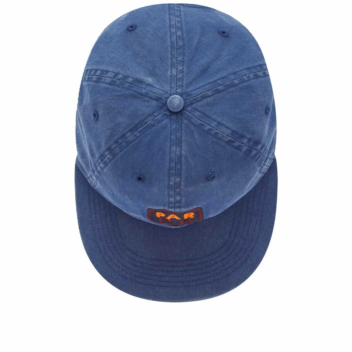 By Parra Men's Fast Food Logo 6 Panel Cap in Navy By Parra