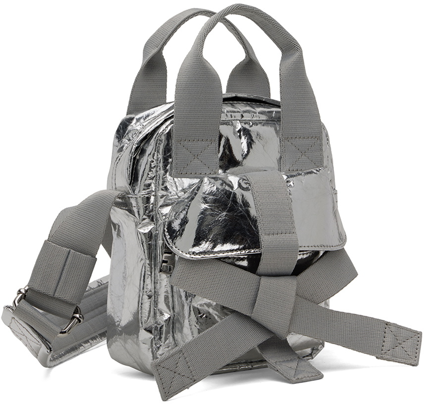 Simone Rocha Silver Mini Classic Bow Bag Simone Rocha