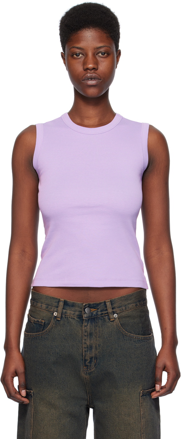 FLORE FLORE Purple Esmé Tank Top FLORE FLORE