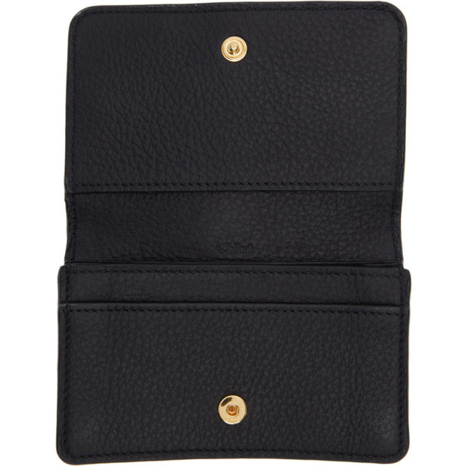 Chloe Black Alphabet Card Holder Chloe