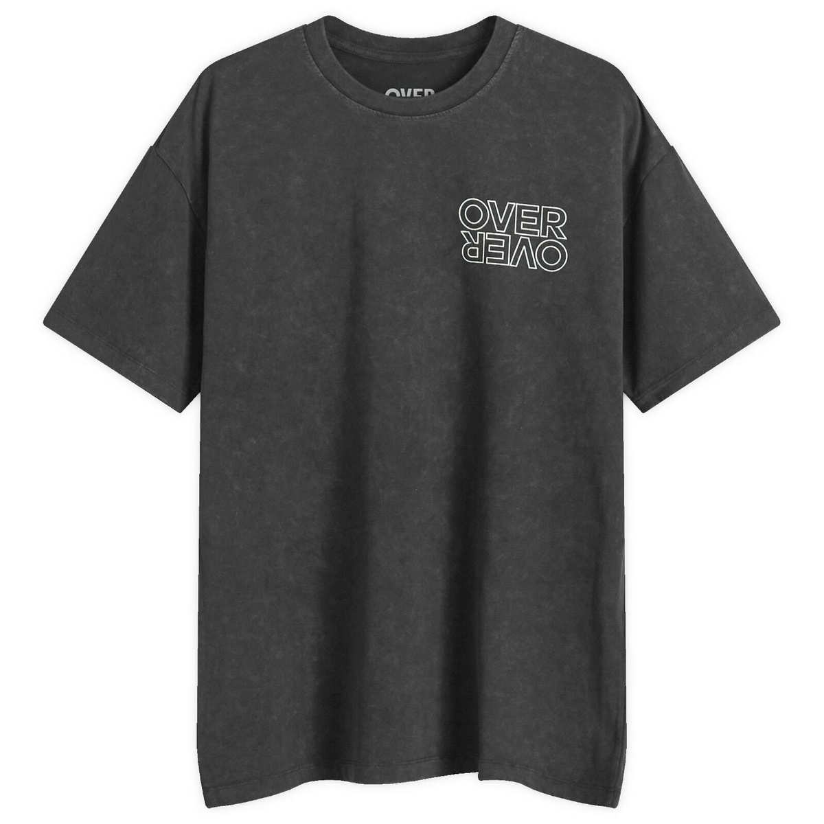 Over Over Men's Run the World Easy T-Shirt in Black OVER OVER