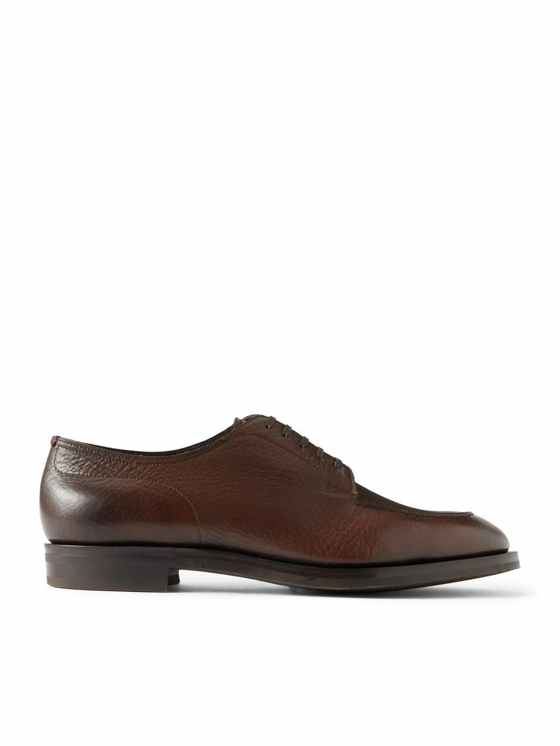Edward Green - Dover Full-Grain Leather Derby Shoes - Brown Edward Green