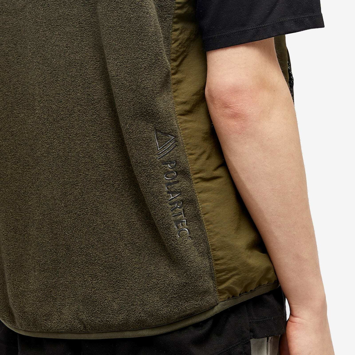 Gramicci Men's Polartec Vest in Olive Gramicci