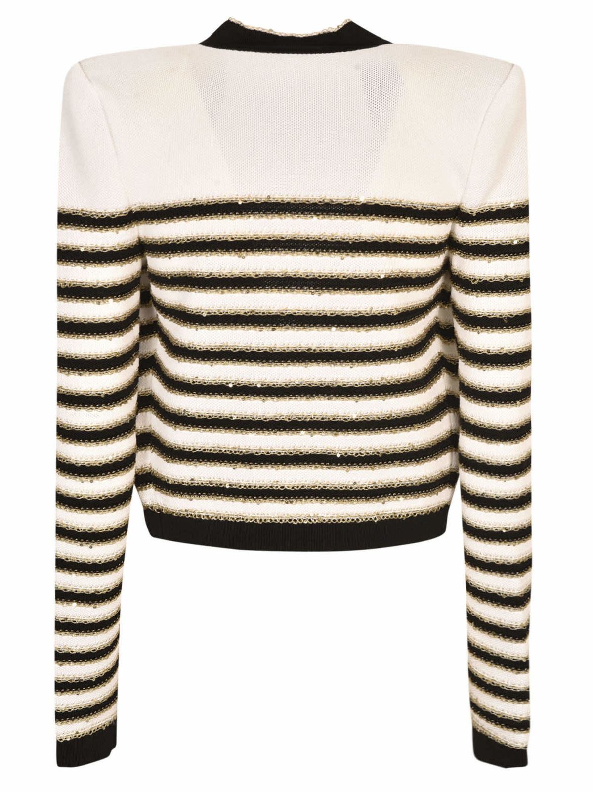 Balmain Stripe Detail Cardigan Balmain