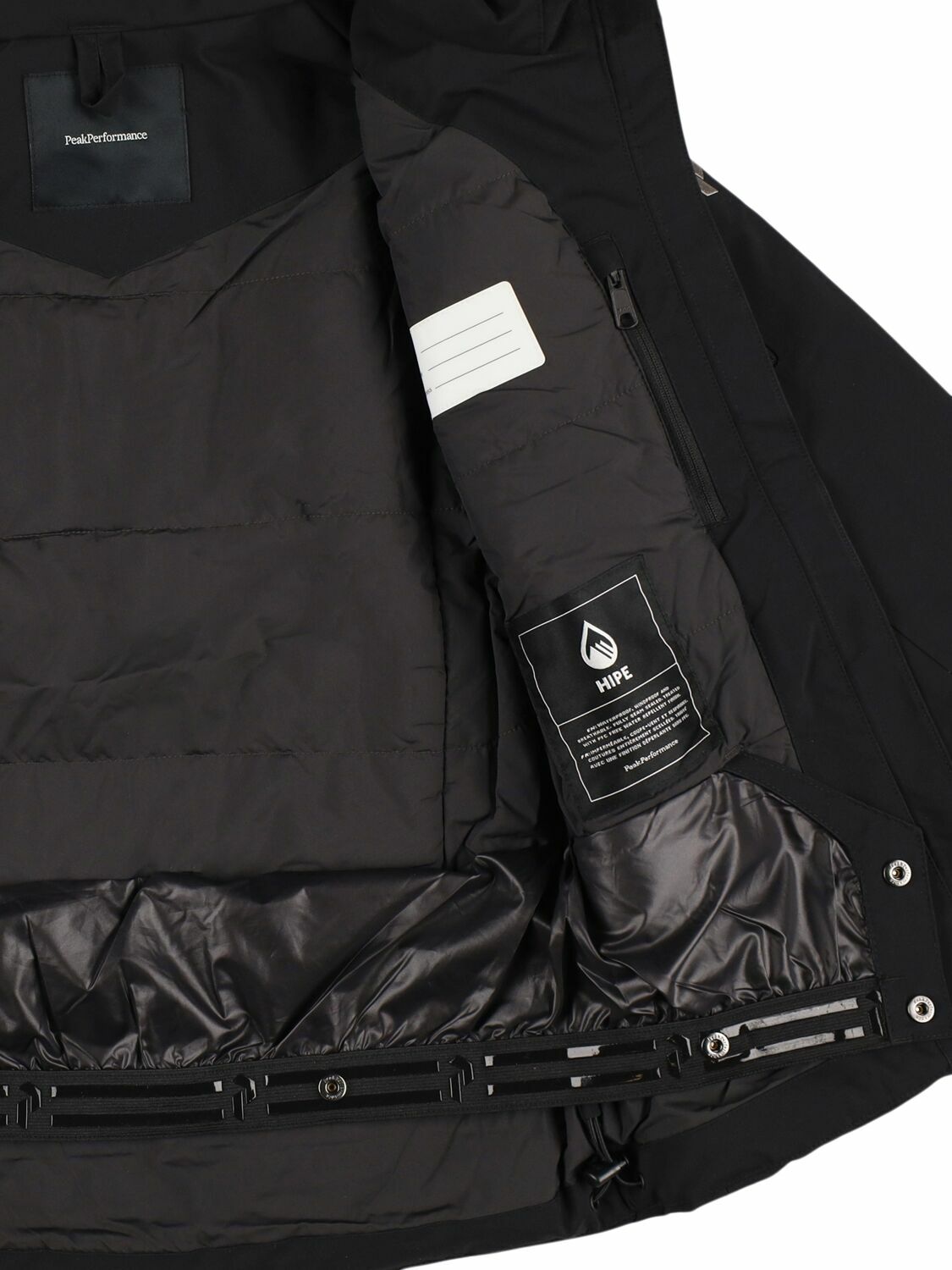 PEAK PERFORMANCE Maroon Nylon Puffer Ski Jacket Peak Performance