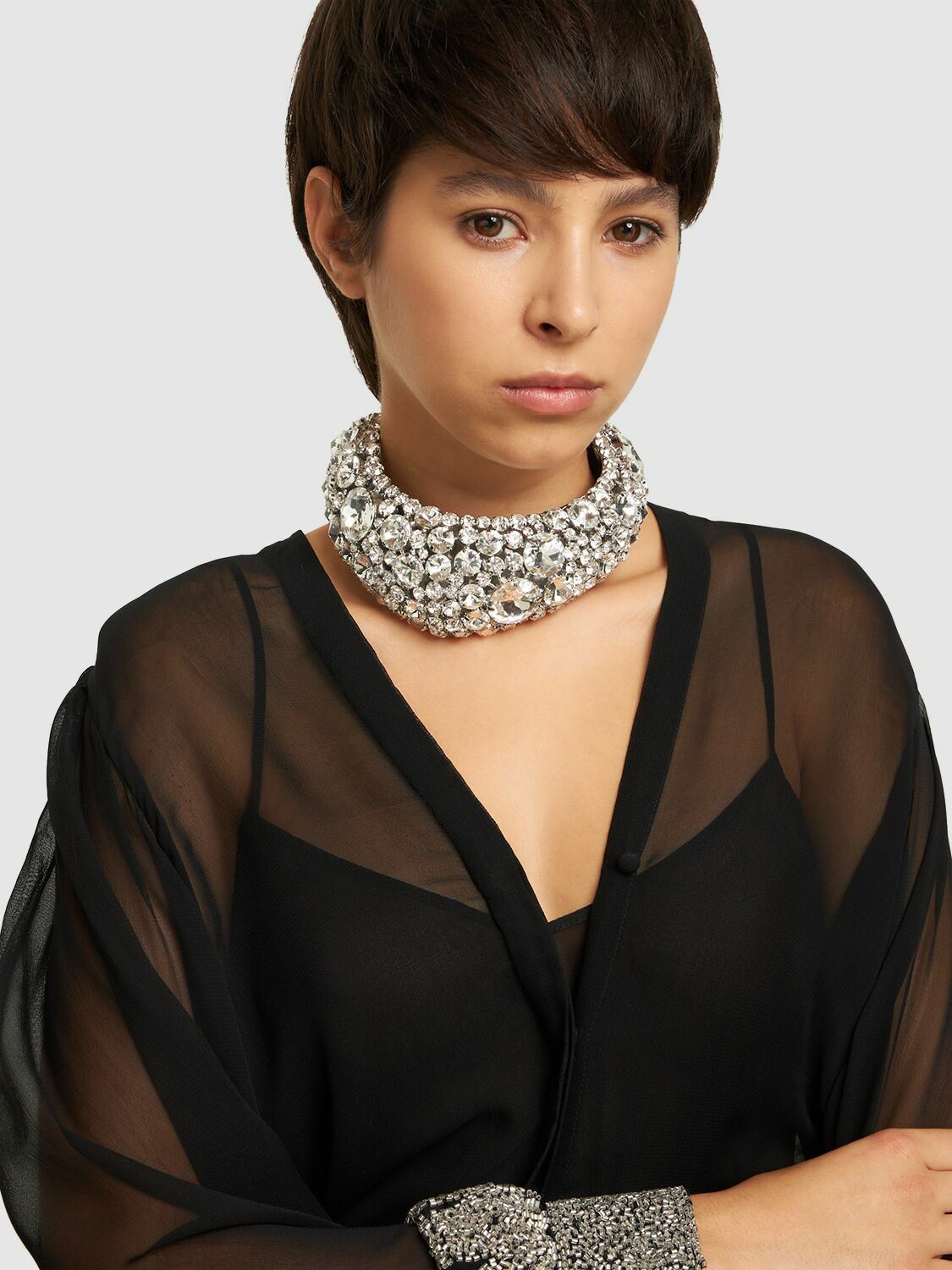 AREA - Bone Crystal Choker AREA