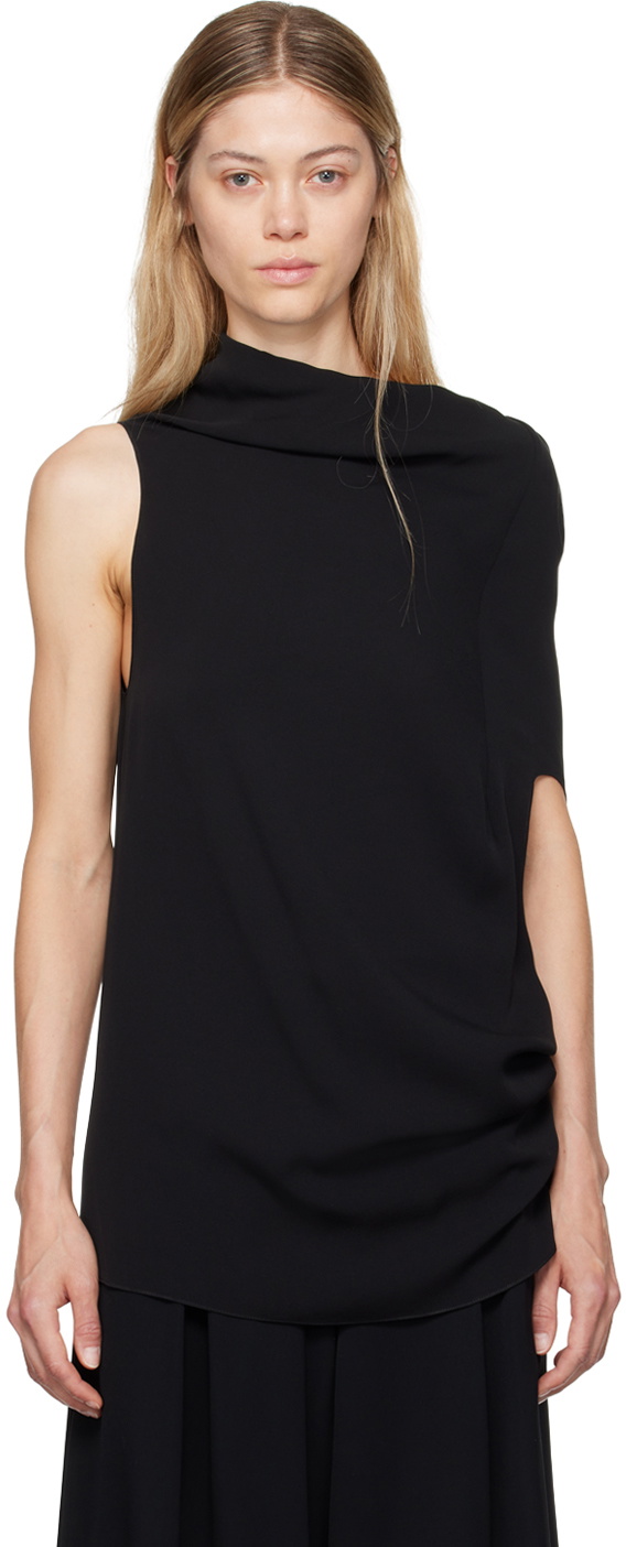 The Row Black Aria Tank Top The Row