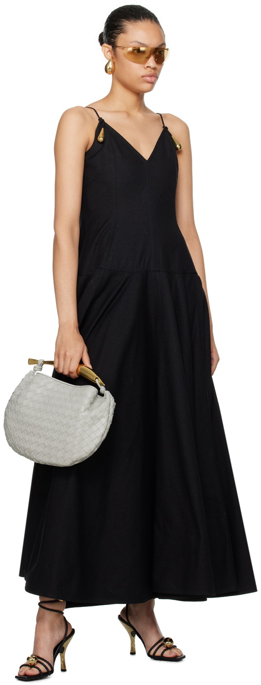 Bottega Veneta Gray Sardine Top Handle Bag Bottega Veneta