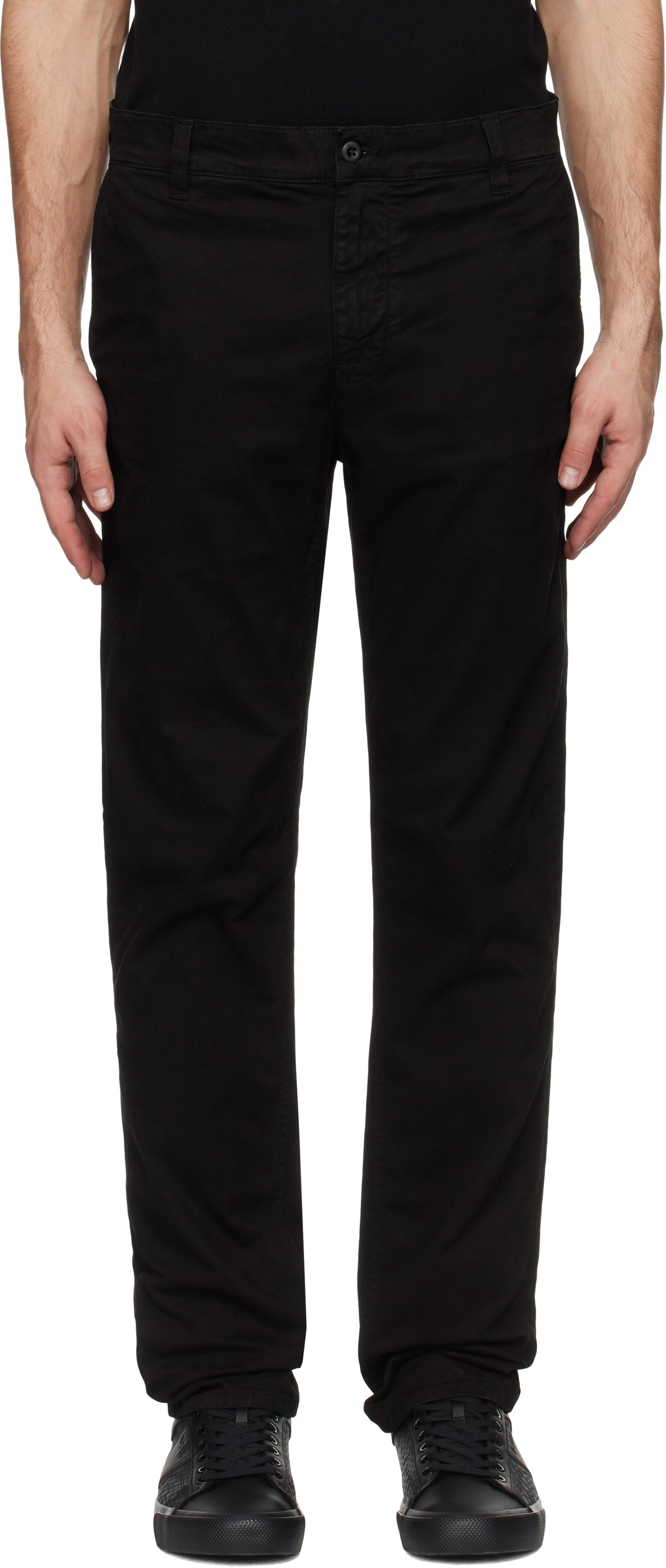 Nudie Jeans Black Easy Alvin Trousers Nudie Jeans Co