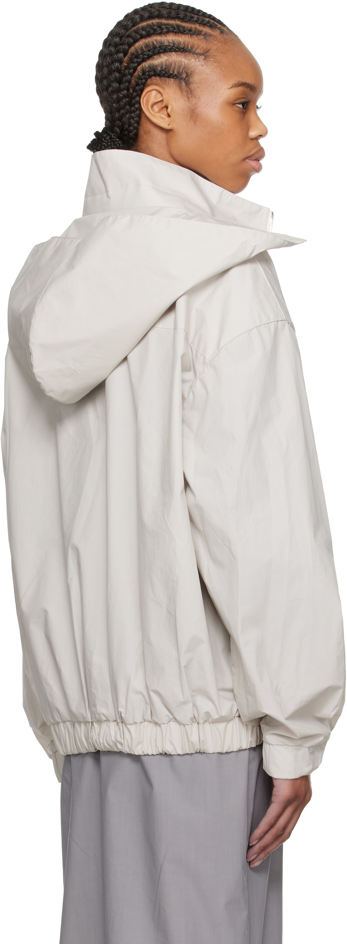 Rier Taupe Popeline Jacket Rier