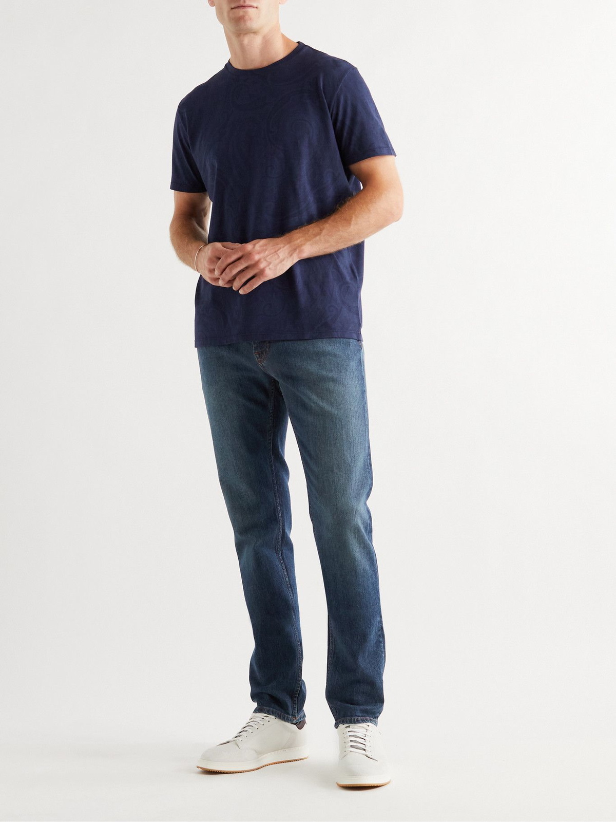 ETRO - Embroidered Jeans - Blue Etro