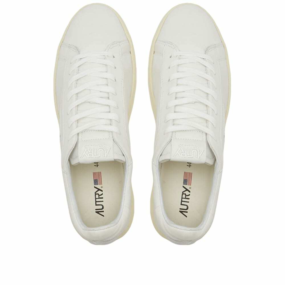 Autry Men's Goat Dallas Low Sneakers in White Autry