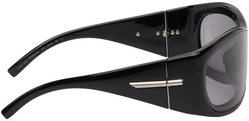 Givenchy Black Rectangular Sunglasses Givenchy
