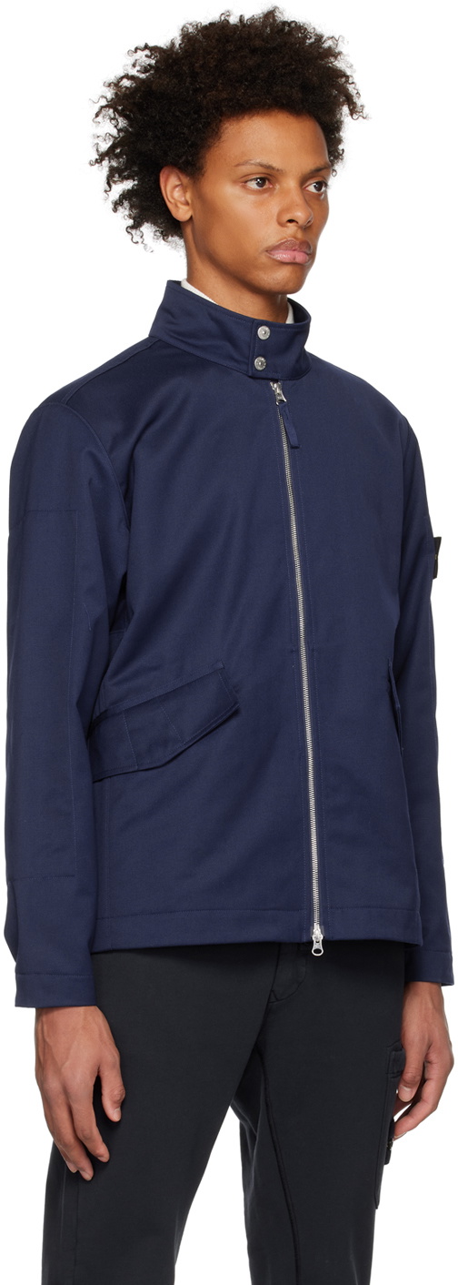 Stone Island Navy Workwear Jacket Stone Island