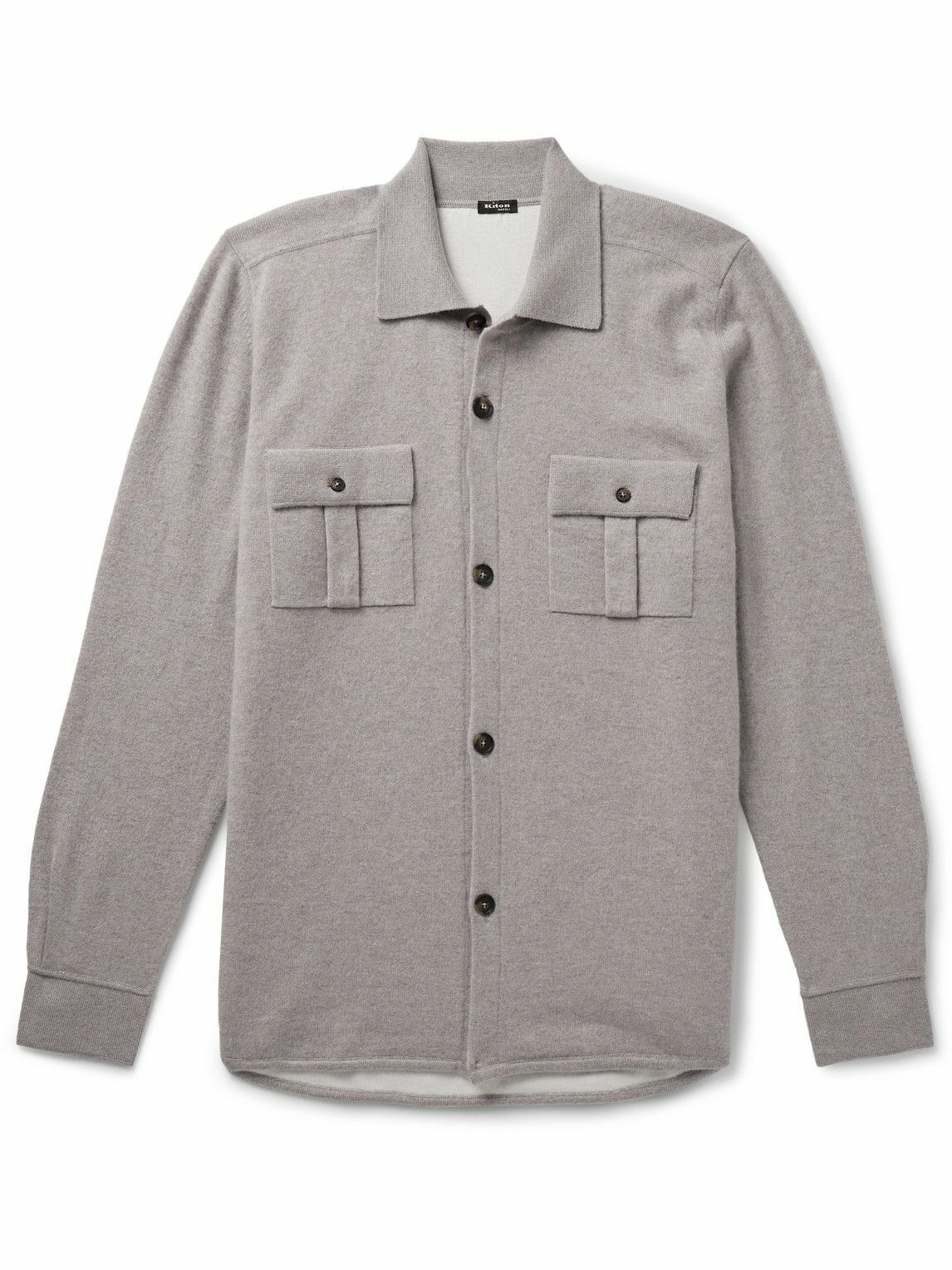 Kiton - Cashmere Overshirt - Gray Kiton