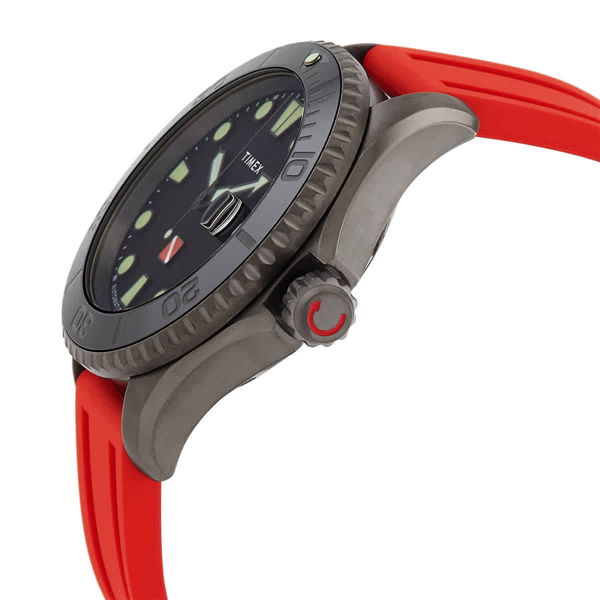 Timex Tiburon Automatic Black Dial Mens Watch TW2W21000 Timex