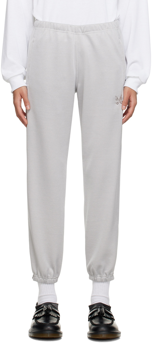NEEDLES Gray Zipped Lounge Pants Needles