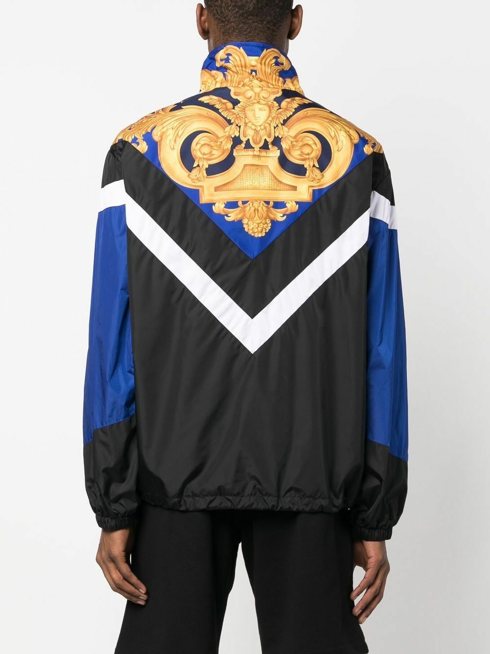 VERSACE - Barocco Print Nylon Blouson Jacket Versace