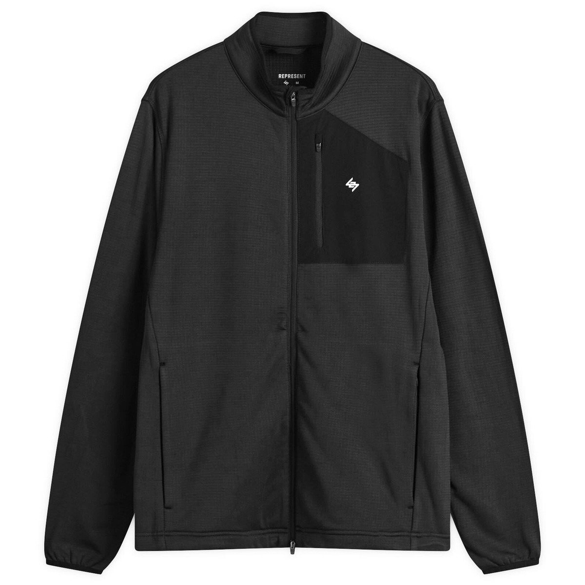 Represent Men's 247 Polar Fleece in Black Represent