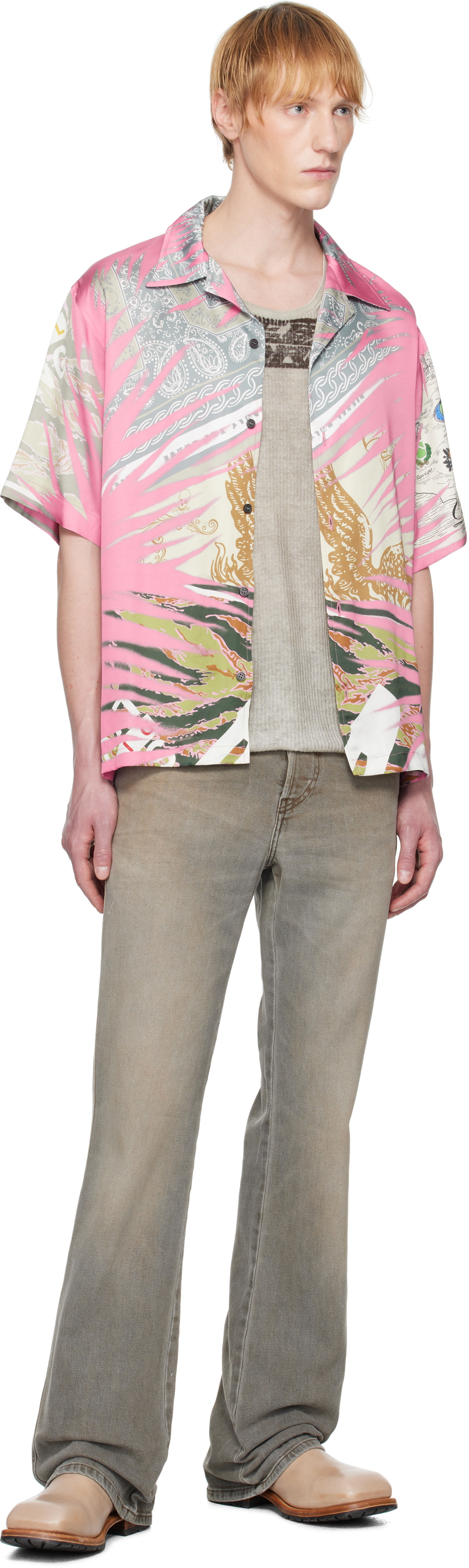 Diesel Pink S-Ulf Shirt Diesel