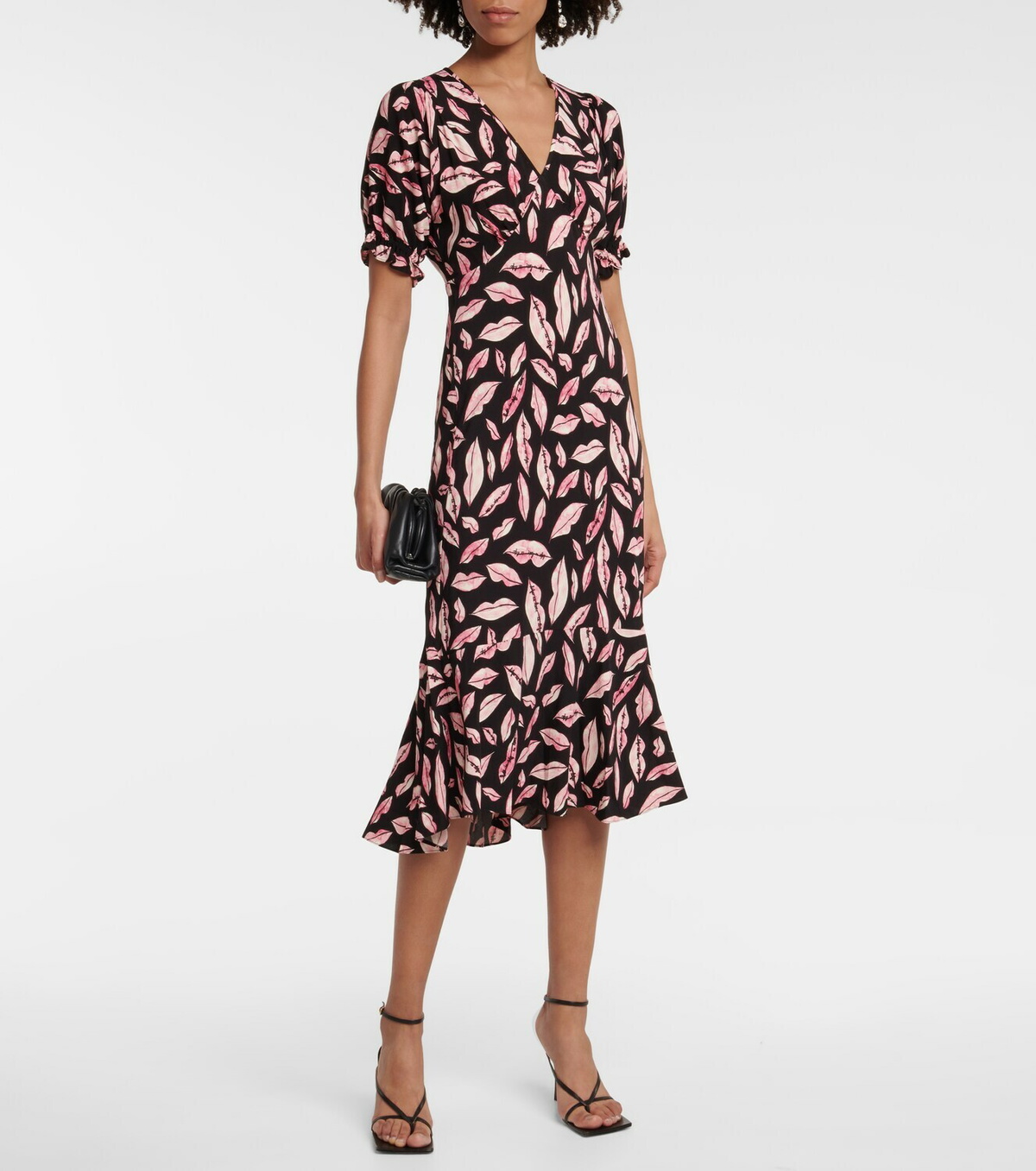 Diane von Furstenberg - Abigail printed wrap midi dress Diane von Furstenberg