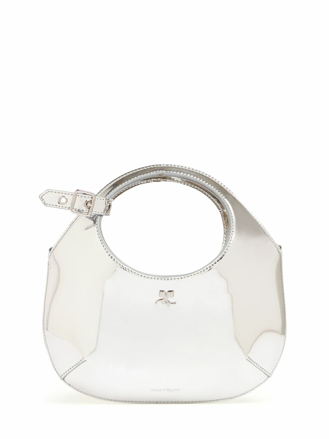COURREGES Mini Holy Mirror Top Handle Bag Courreges