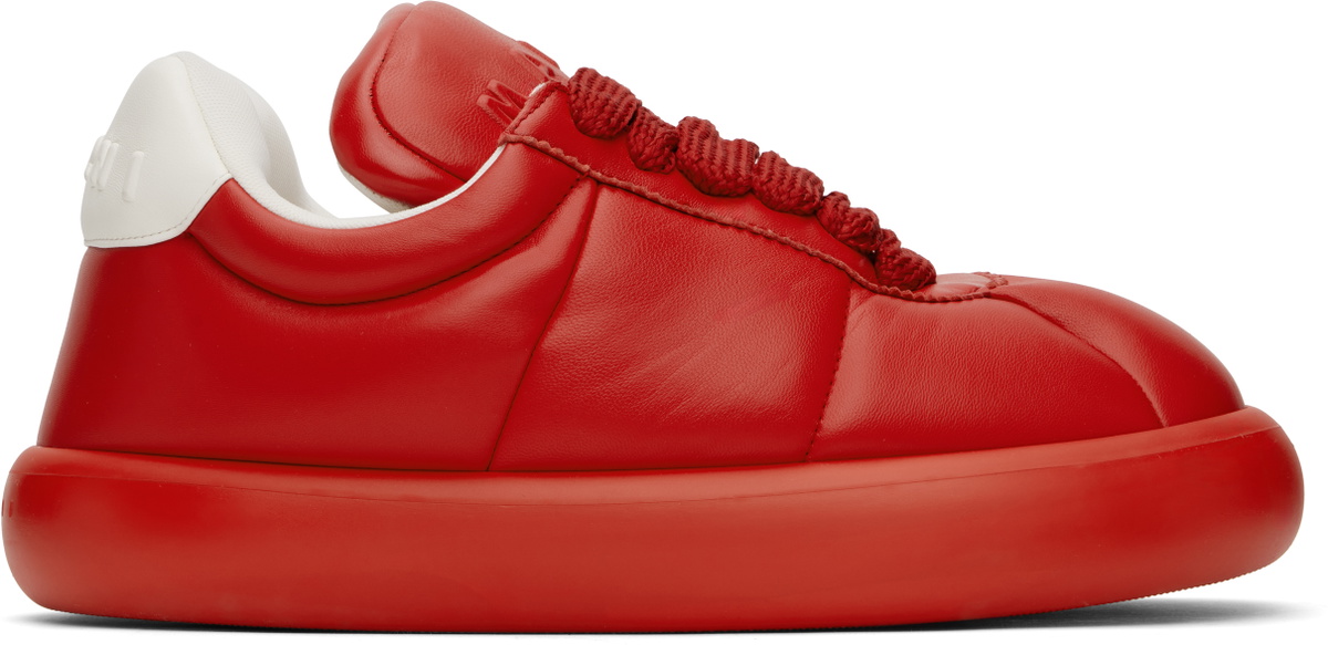 Marni Red Leather BigFoot 2.0 Sneakers Marni