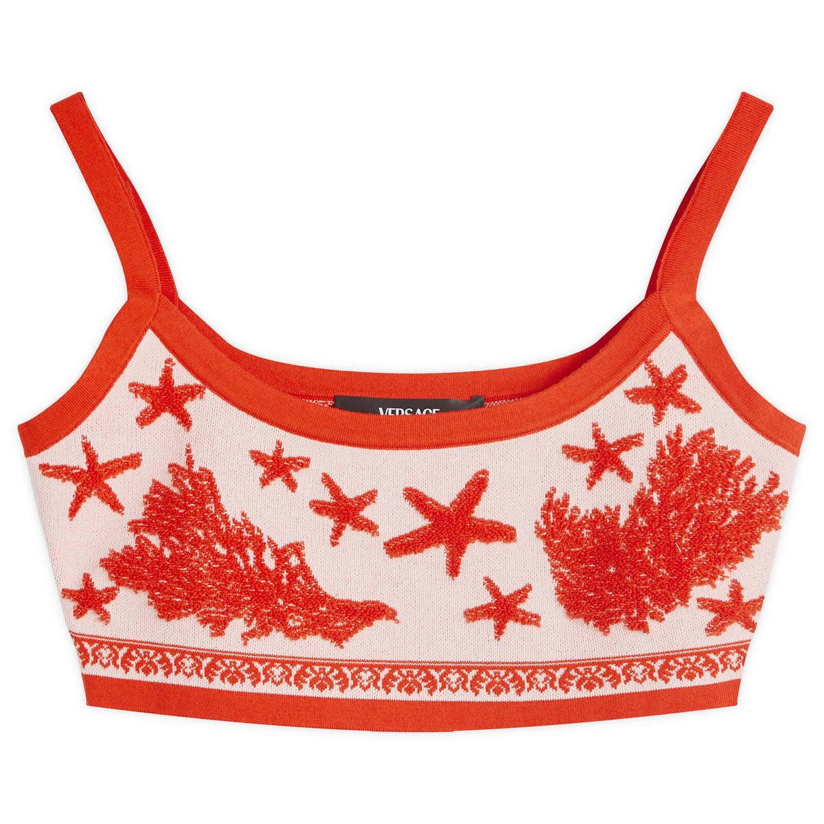 Versace Women's Knit Top in Dusty Rose Versace