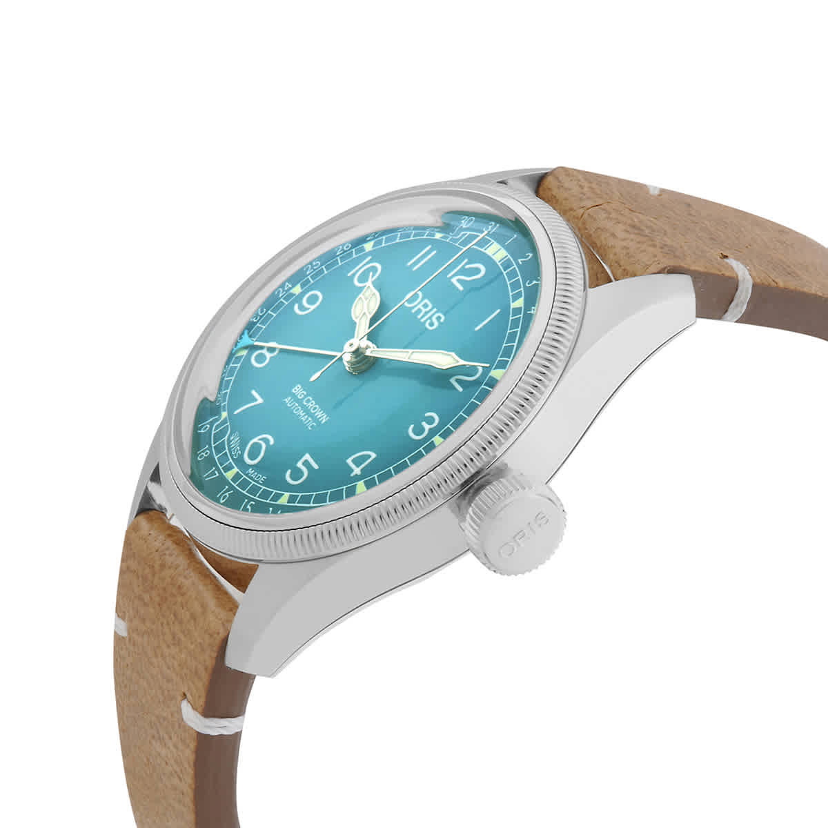 Oris Big Crown Automatic Blue Dial Mens Watch 01 754 7779 4065-Set Oris