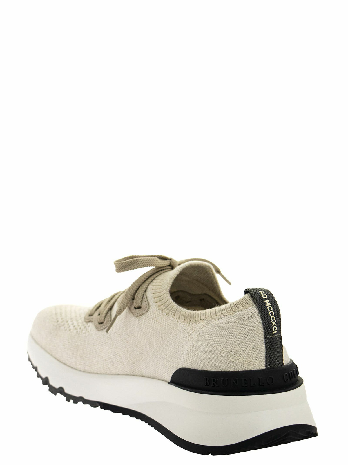 Brunello Cucinelli Cotton Chinè Knit Runners Sneakers Brunello Cucinelli