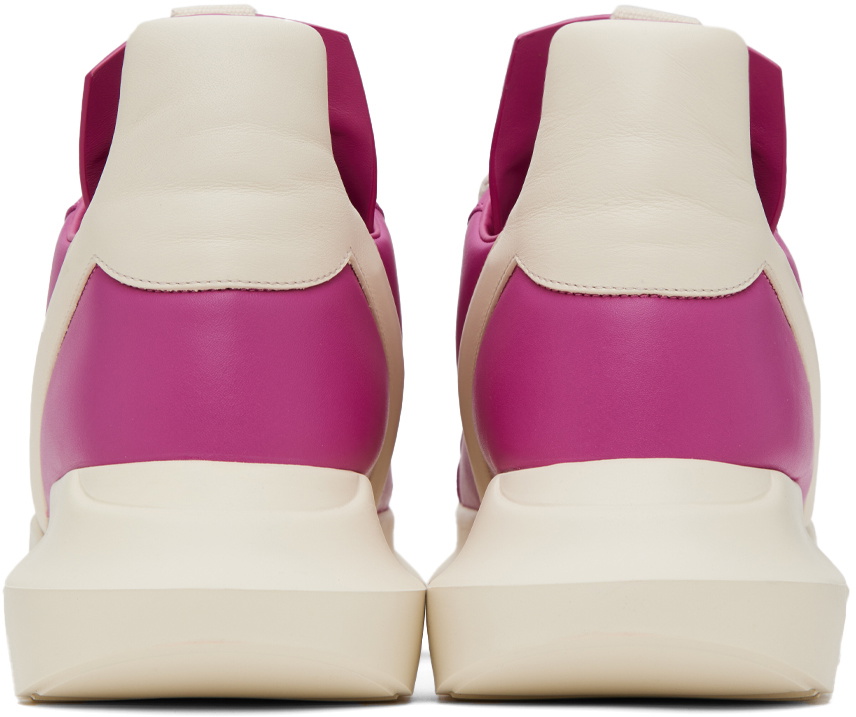 Rick Owens Pink Geth Sneakers Rick Owens
