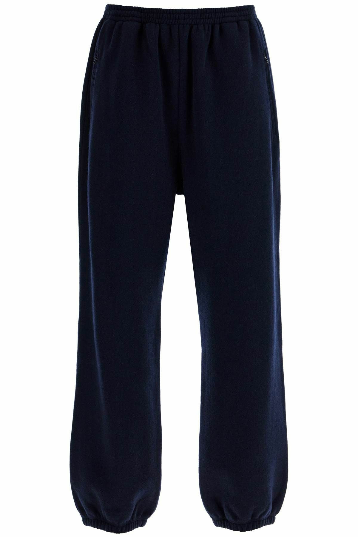 THE ROW zaven cashmere and cotton joggers Blue The Row