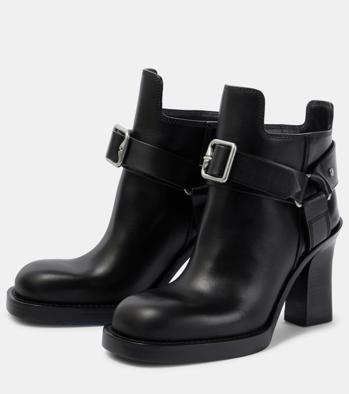 Burberry Stirrup leather ankle boots Burberry