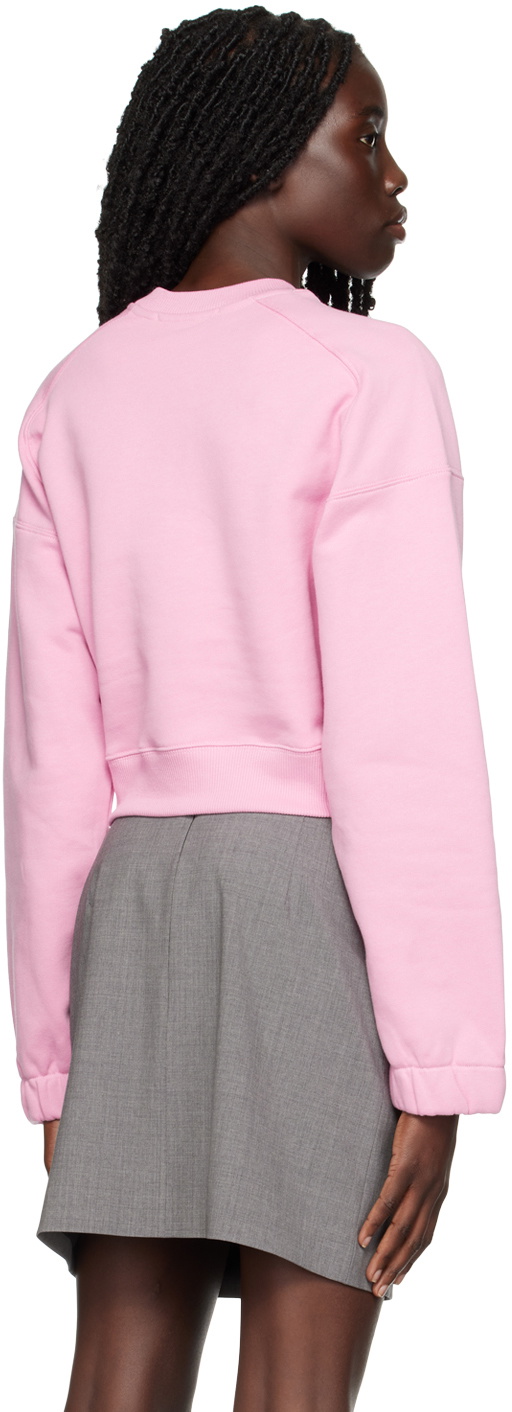 MSGM Pink Graphic Sweatshirt MSGM